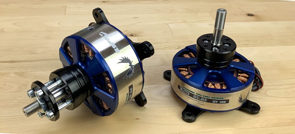 Esprit Elite 70 & 80cc E8020/30 3D Heavy Duty 5000 – 7000W Outrunner ...