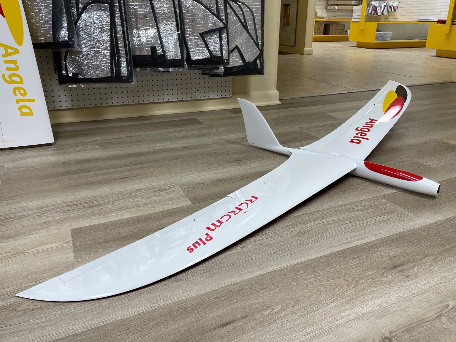 For Sale RcRCM E-Angela Composite Flying Wing 2M Sailplane – EM Blog